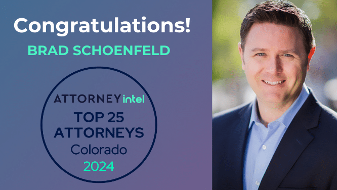 KO Partner Brad Schoenfeld Named Top 25 Attorney in Colorado - KO